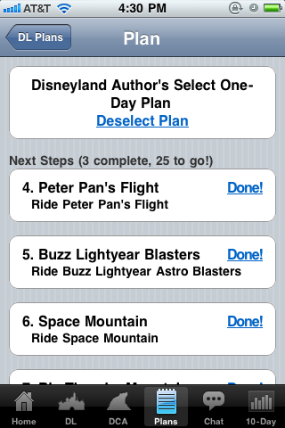 Track Your Touring Plan Progress On The Go | TouringPlans.com Blog