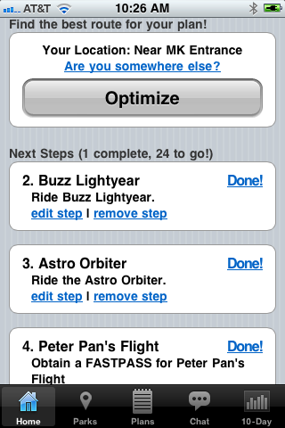 The Future Is Now! Computer-Optimized Touring Plans Available for ...