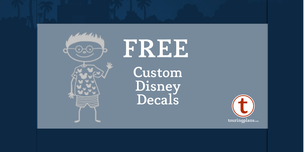 Free Custom Disney Family Decals Now Available | TouringPlans.com Blog