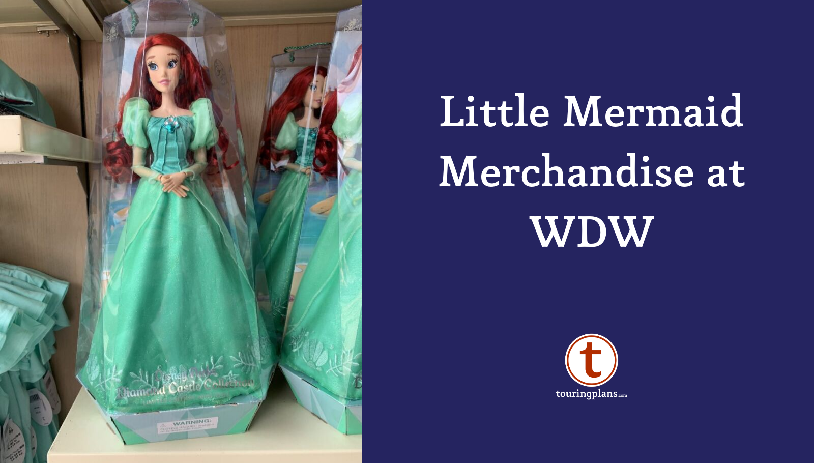 New Merchandise for Ariel’s 30th | TouringPlans.com Blog