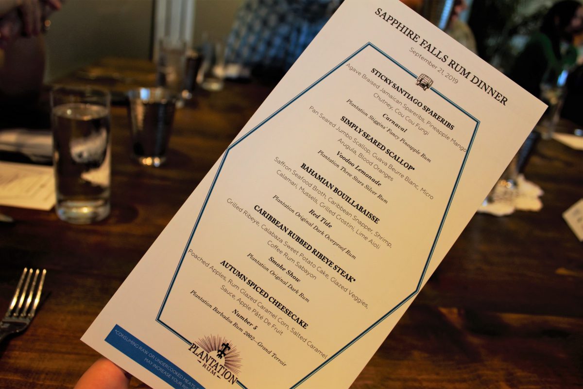 UNIVERSAL DINING: Rum Dinner at Loews Sapphire Falls Resort ...