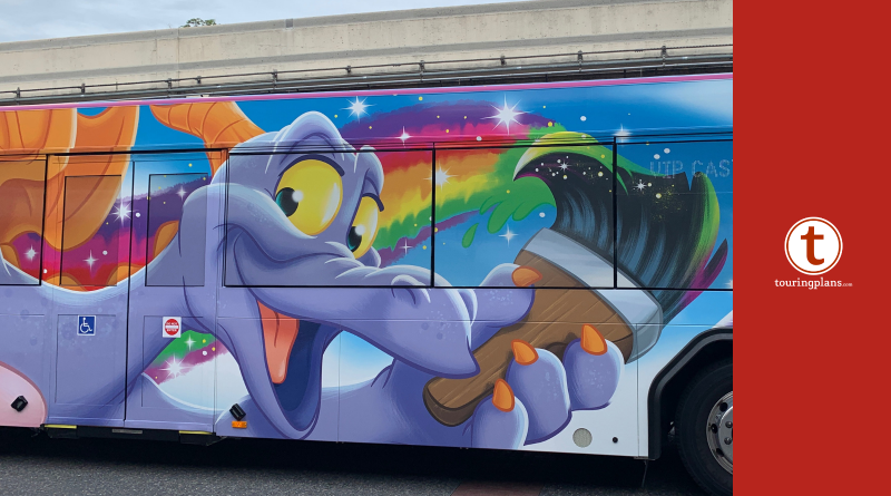 New Bus Wrap Designs Bring Cheer to Disney Transportation ...