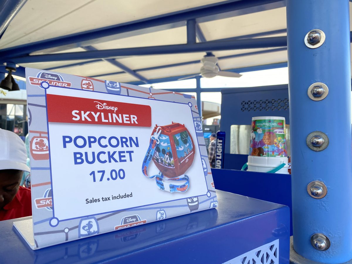 New Disney Skyliner Popcorn Bucket Soars in Epcot | TouringPlans.com Blog