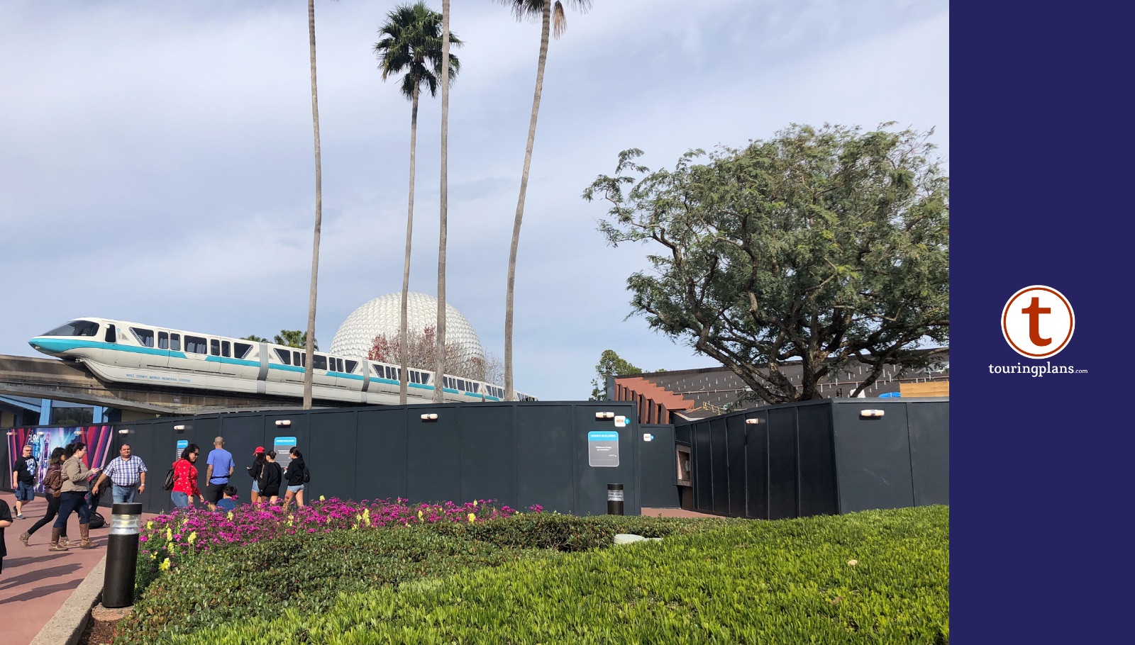PHOTOS: Epcot Construction Update Including More Walls and a New ...