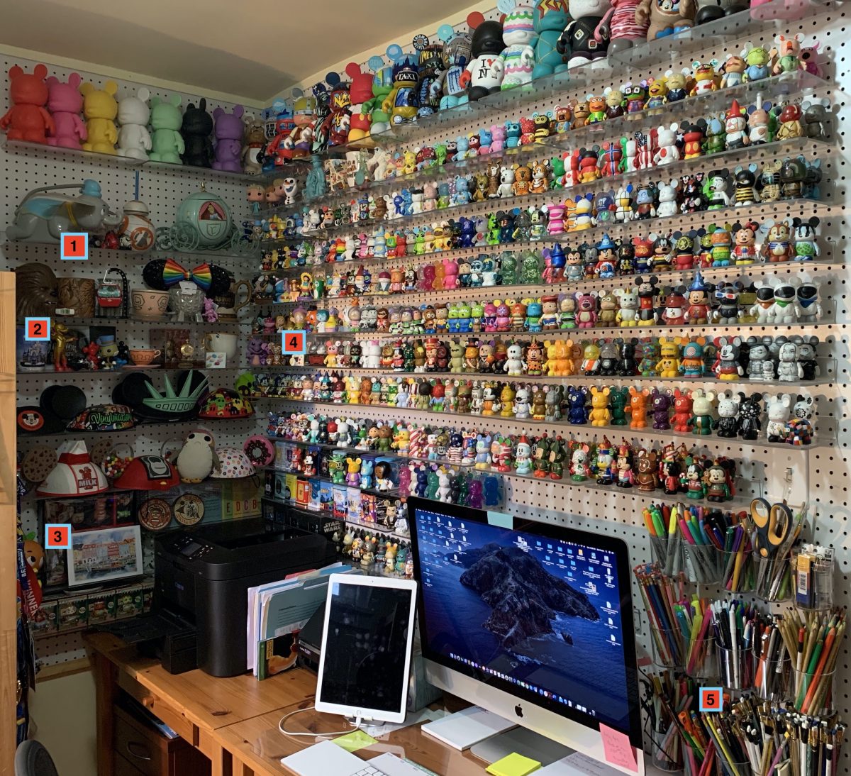 Fun Disney Stuff!: Erin’s Home Office | TouringPlans.com Blog