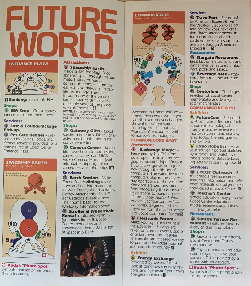 Fun Stuff: Late 1980s Park Maps! | TouringPlans.com Blog