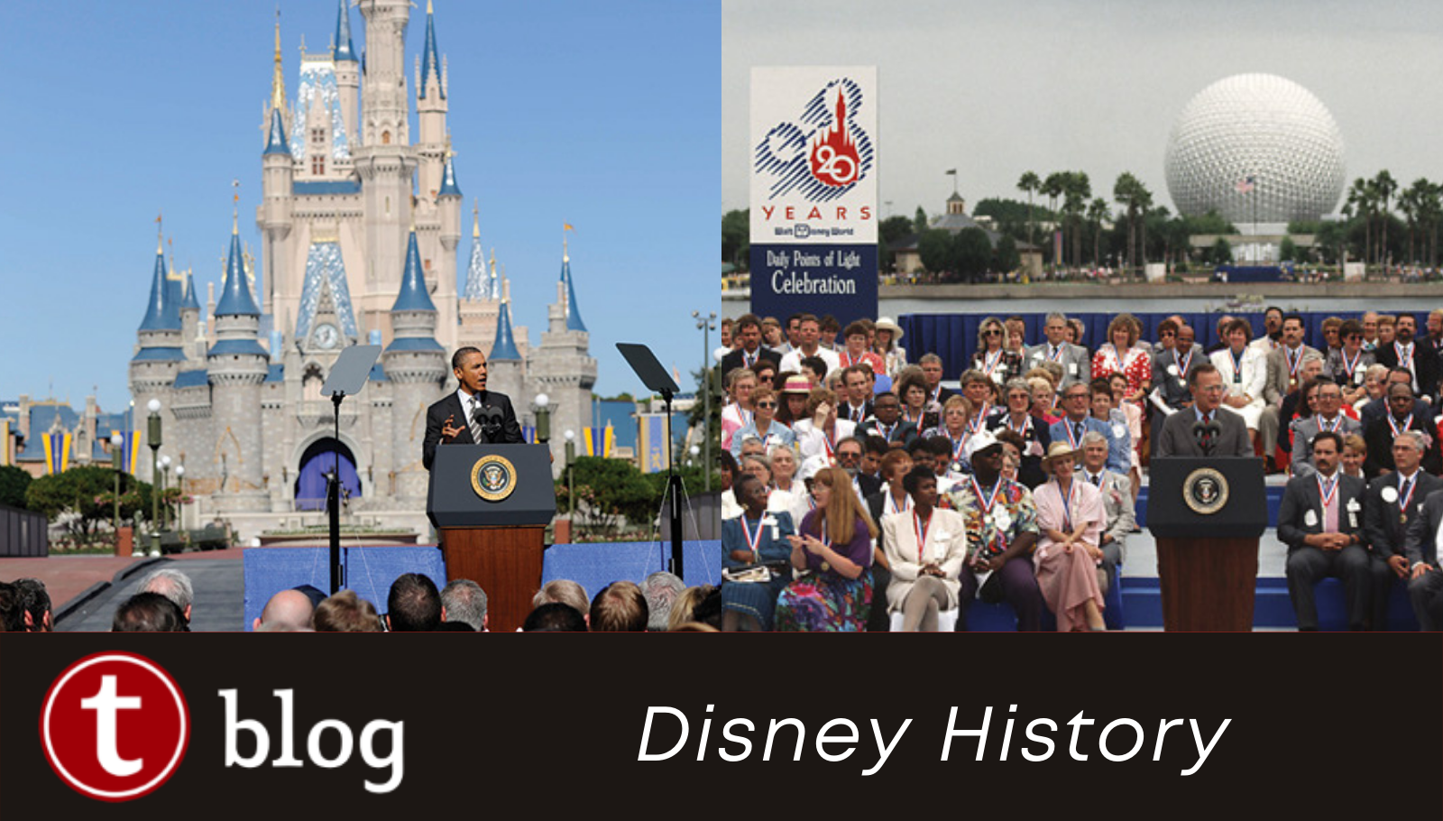 A Look Back at the U.S. Presidents Who Visited the Disney Parks ...