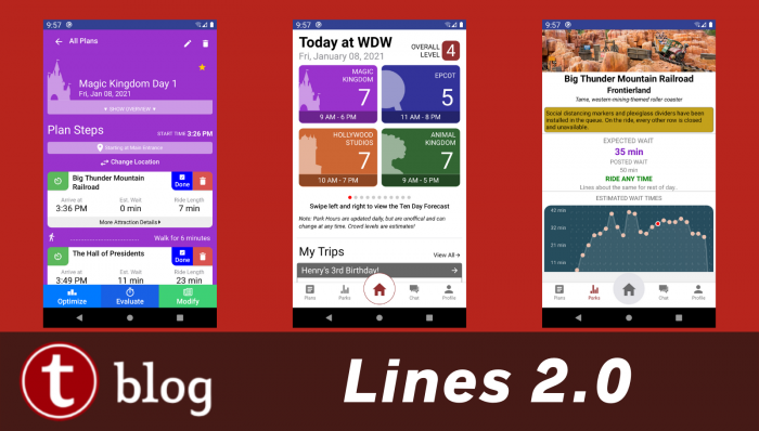 Lines App Now In iPhone and Android App Stores | TouringPlans.com Blog