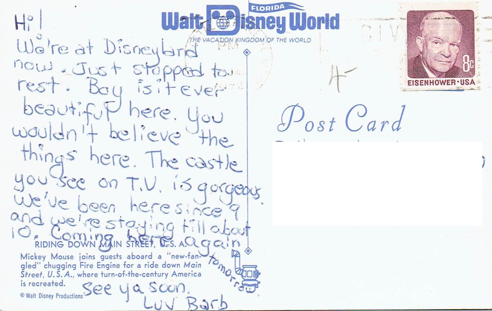 6 Vintage Disney Theme Park Postcards – Part 3 | TouringPlans.com Blog