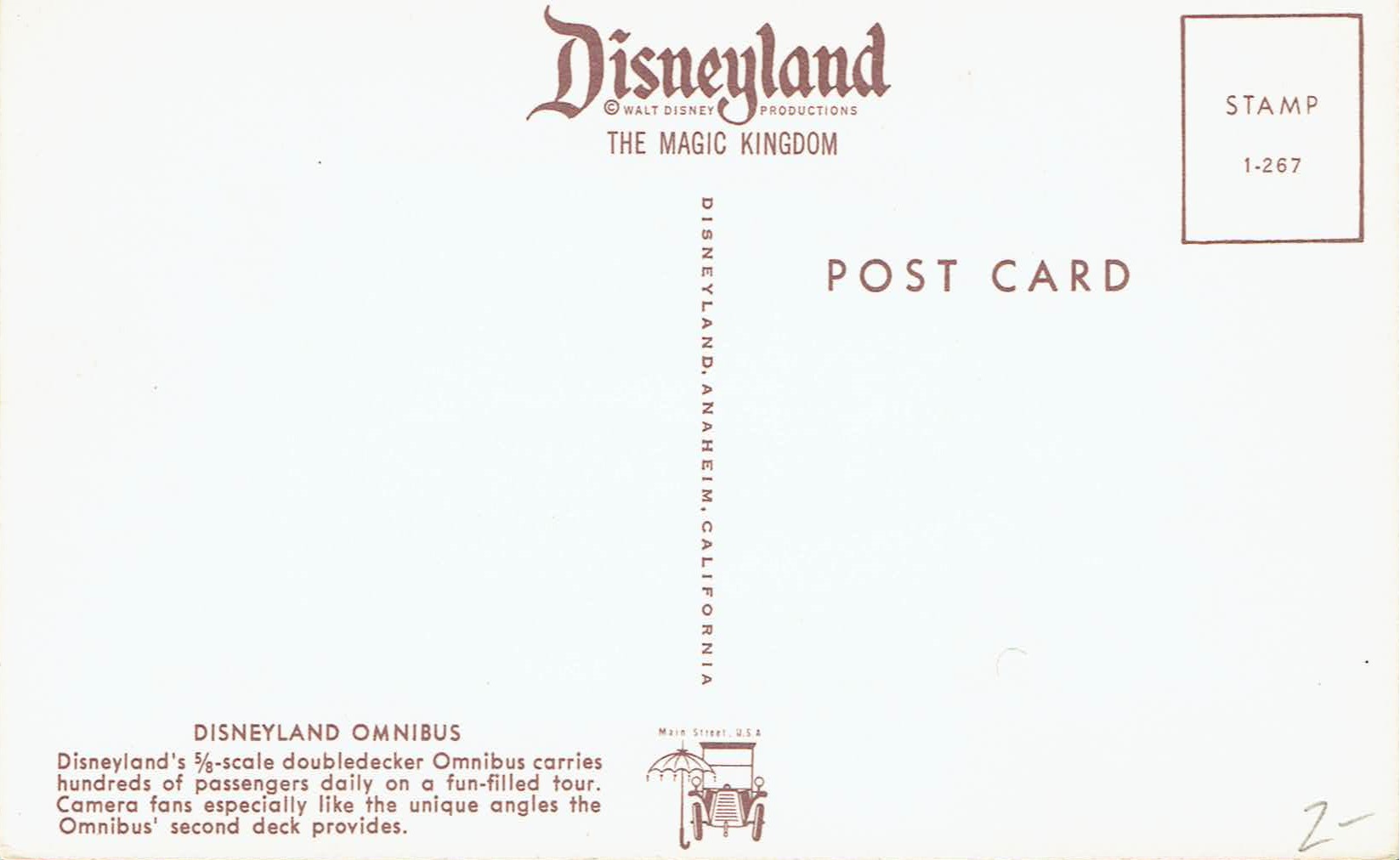 5 Vintage Disney Theme Park Postcards – Part 4 - Disney by Mark