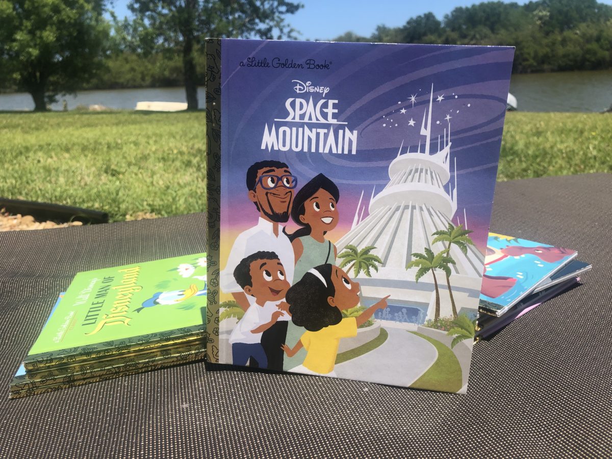 SATURDAY SIX Book Club: Disney Parks related Little Golden Books (Space ...