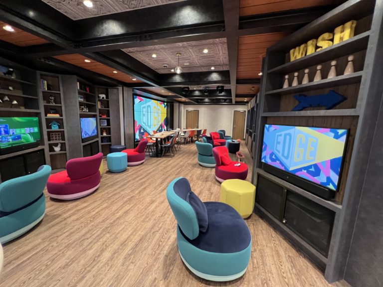 PHOTOS: Edge Tween Club on the Disney Wish | TouringPlans.com Blog