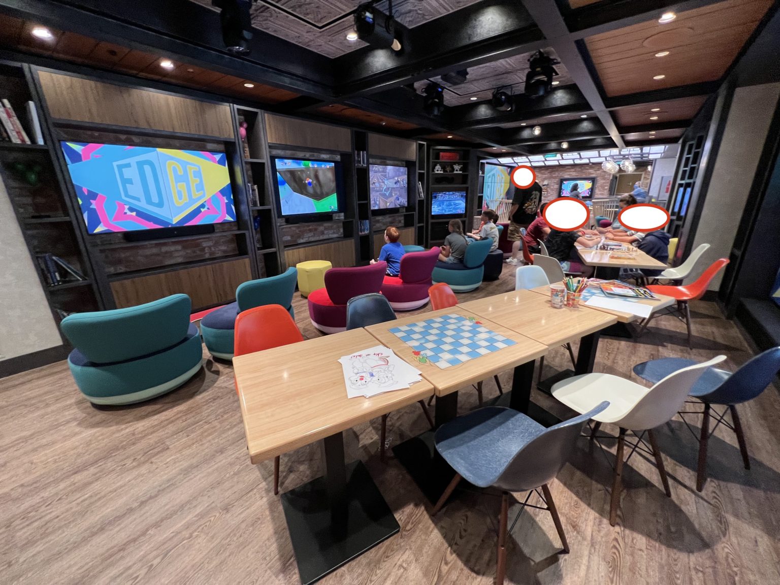 PHOTOS: Edge Tween Club on the Disney Wish | TouringPlans.com Blog