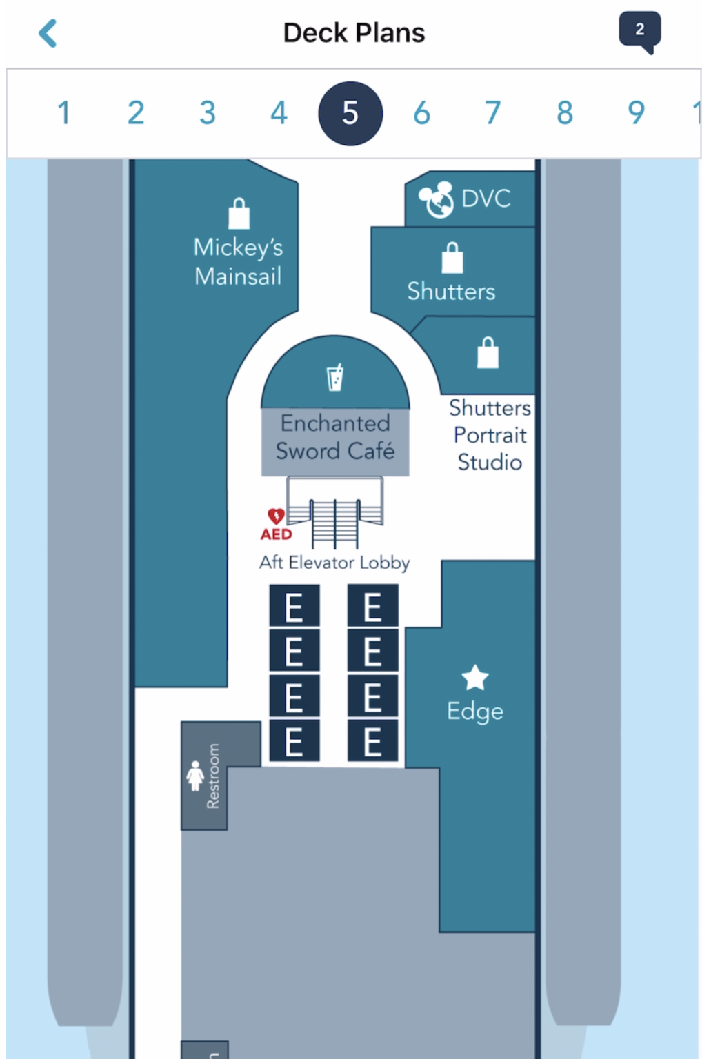 PHOTOS: Edge Tween Club on the Disney Wish | TouringPlans.com Blog