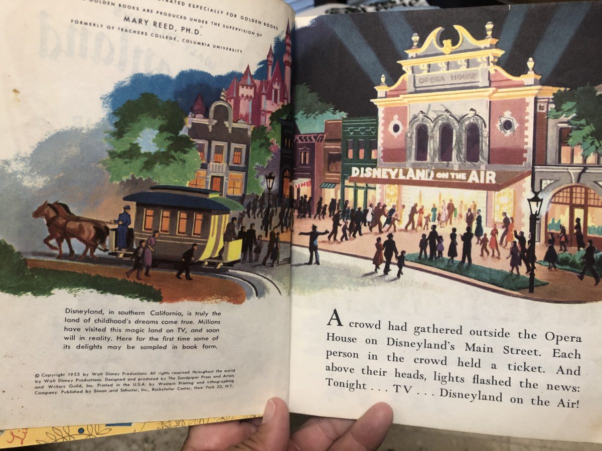 SATURDAY SIX Book Club: DISNEYLAND Related Little Golden Books ...