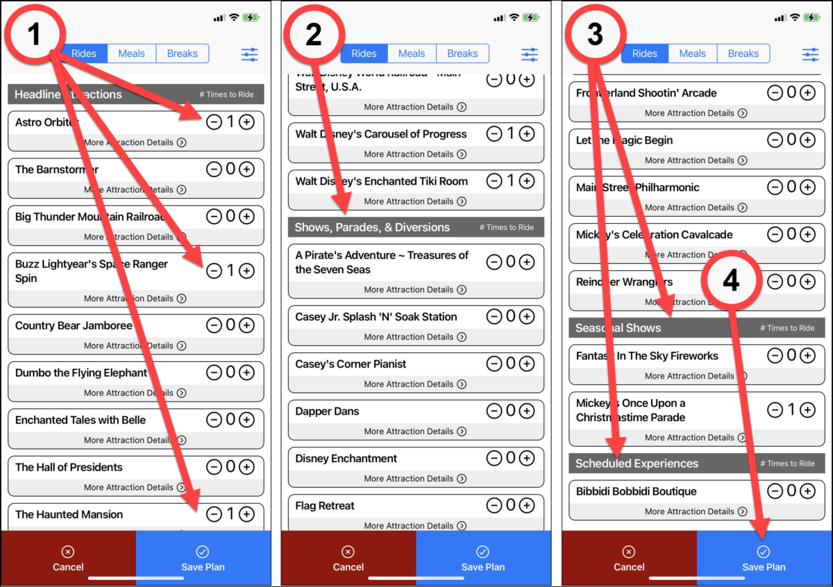 Step-By-Step Guide: Make and Use a Touring Plan in the Lines App ...