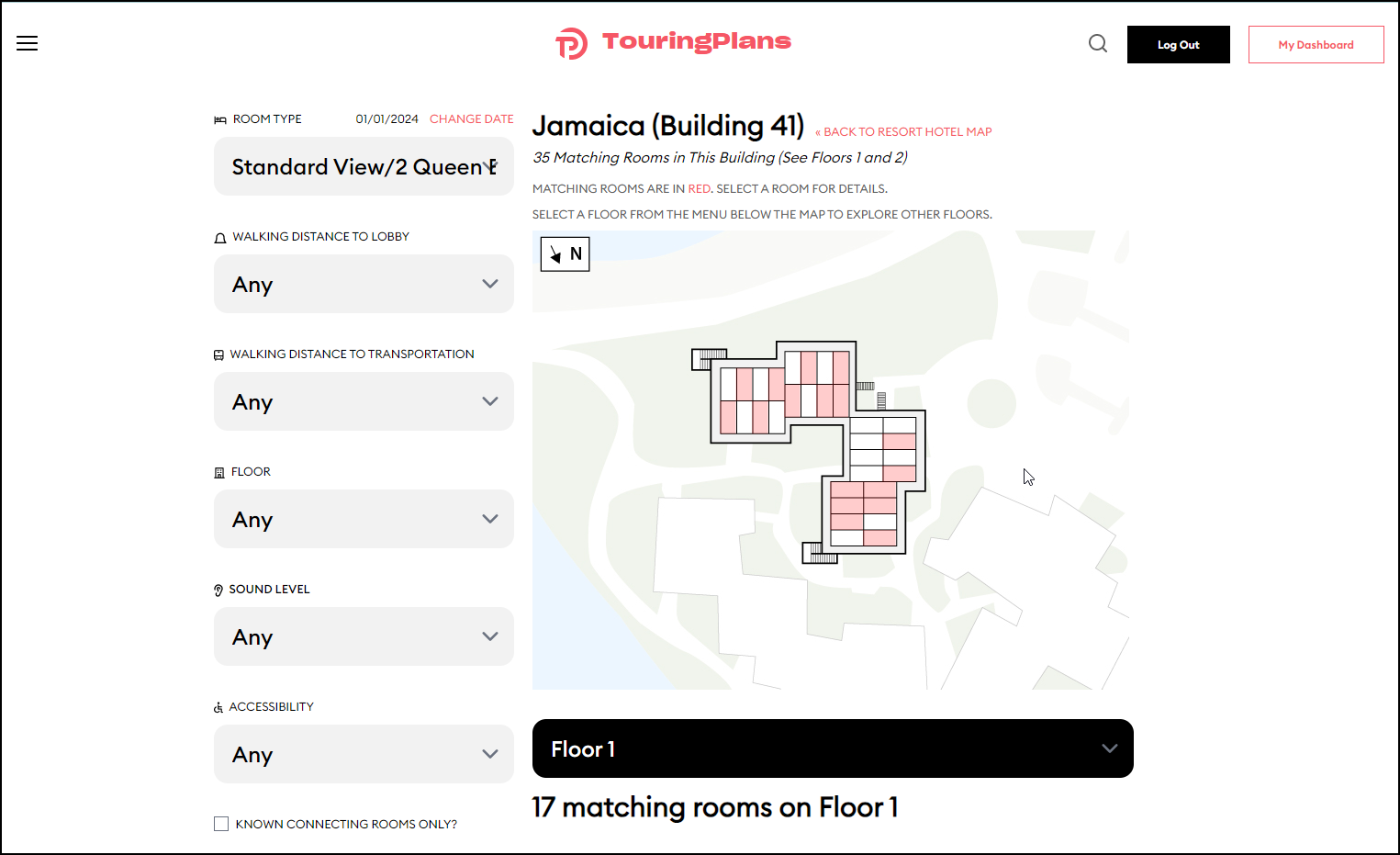 Step by Step: How to Use the TouringPlans Room Finder | TouringPlans ...