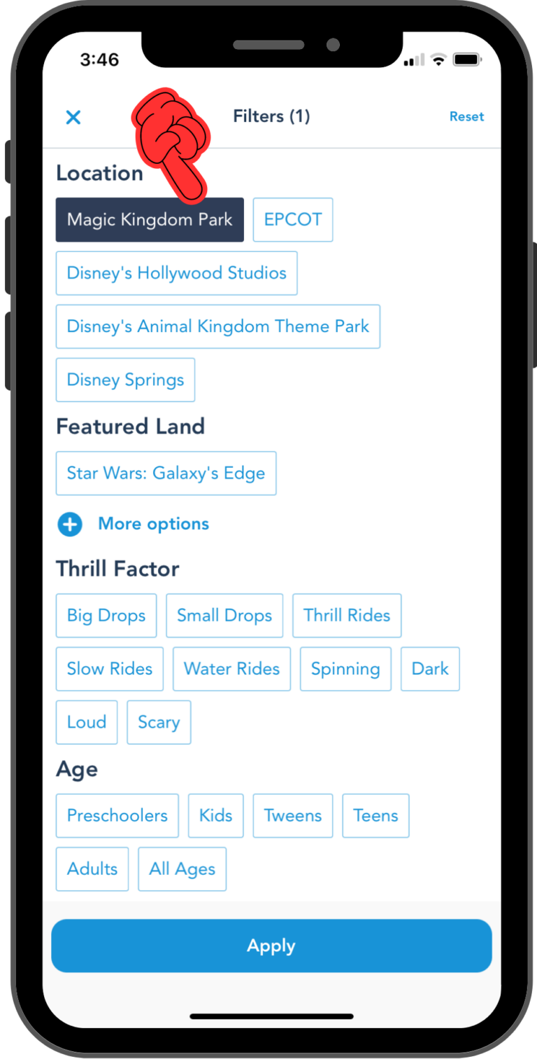 How to Use the Map in the Disney World App | TouringPlans.com Blog
