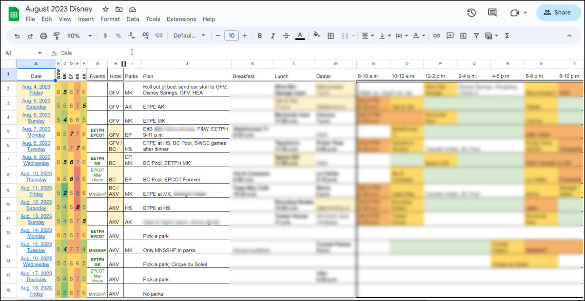 Sharing Disney World Plans With Your Group | TouringPlans.com Blog