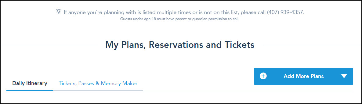 Sharing Disney World Plans With Your Group | TouringPlans.com Blog
