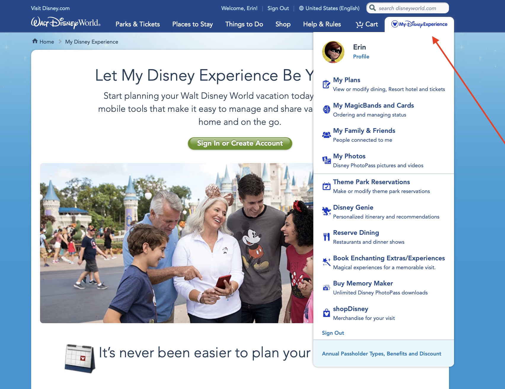 Disney in a Minute: What is My Disney Experience? | TouringPlans.com Blog