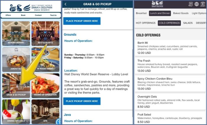 The Swan & Dolphin App | TouringPlans.com Blog